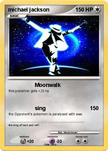 Pokémon michael jackson 1330 1330 - Moonwalk - My Pokemon Card