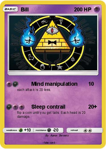 Pokémon Bill 1823 1823 - Mind manipulation - My Pokemon Card