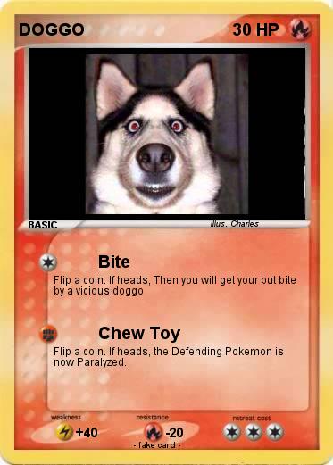 Pokémon DOGGO 104 104 - Bite - My Pokemon Card