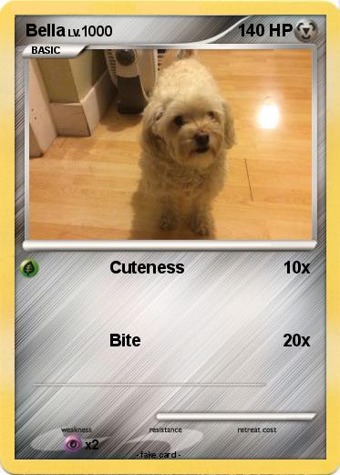 Pokémon Bella 718 718 - Cuteness - My Pokemon Card