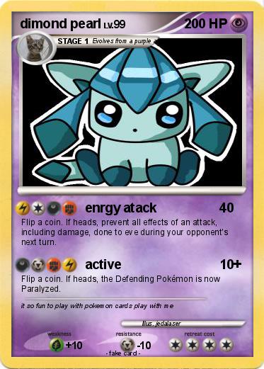 Pokémon dimond pearl - enrgy atack - My Pokemon Card