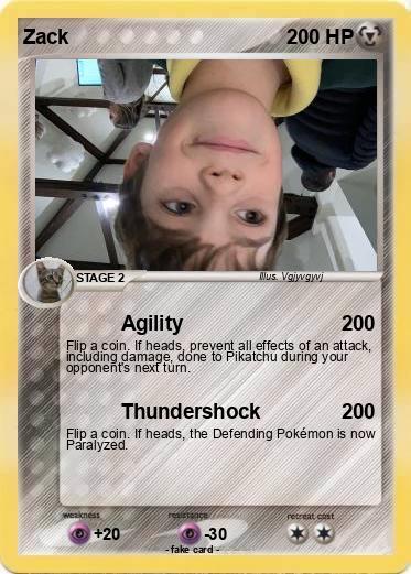 Pokémon Zack 536 536 - Agility - My Pokemon Card
