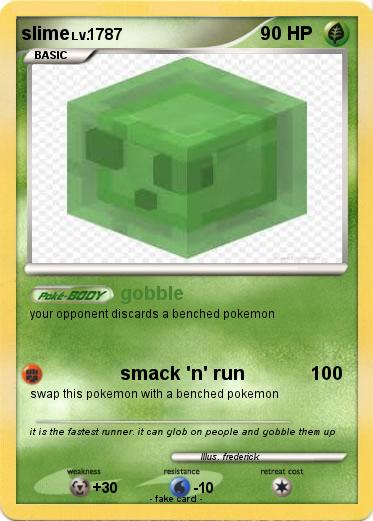 Pokémon slime 519 519 - gobble - My Pokemon Card