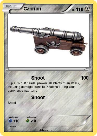 Pokémon Cannon 107 107 - Shoot - My Pokemon Card