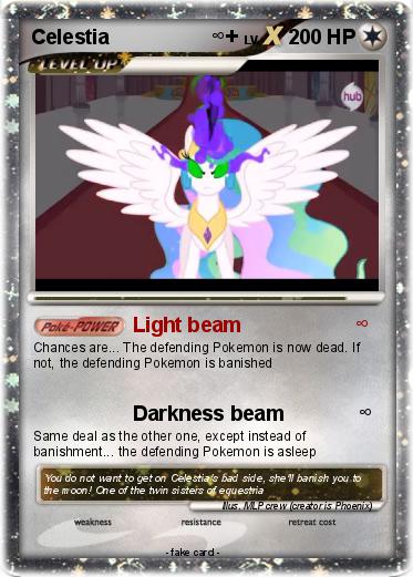 Pokémon Celestia 53 53 - Light beam ∞ - My Pokemon Card