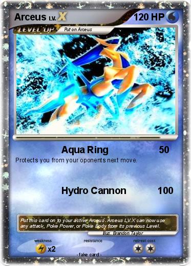 Pokémon Arceus 4054 4054 - Aqua Ring - My Pokemon Card