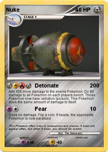Pokémon Nuke 552 552 - Detonate - My Pokemon Card