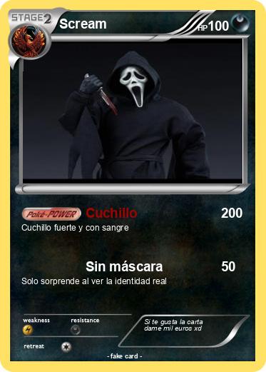 Pokémon Scream 446 446 - Cuchillo - Mi carta pokémon