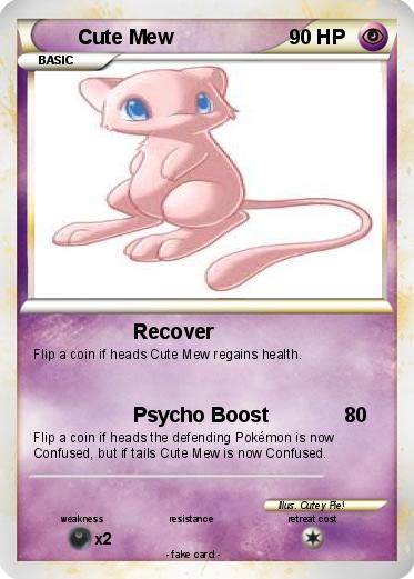 Pokémon Cute Mew 2 2 - Recover - My Pokemon Card