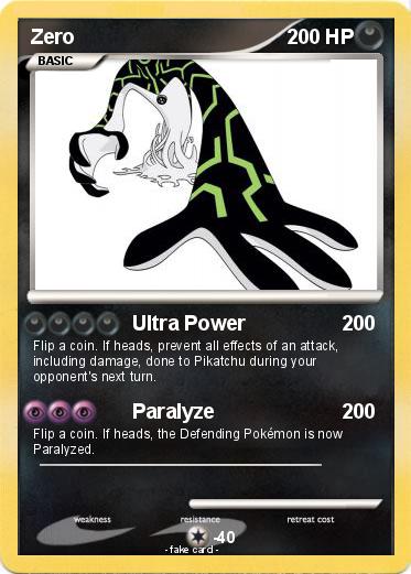 Pokémon Zero 557 557 - Ultra Power - My Pokemon Card