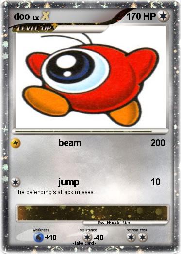 Pokémon doo 11 11 - beam - My Pokemon Card