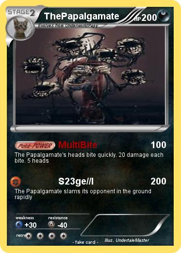 Pokémon ThePapalgamate - MultiBite - My Pokemon Card