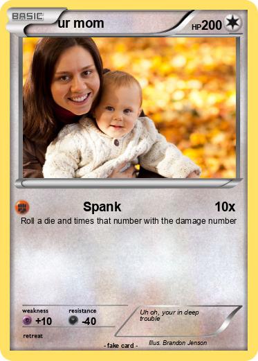 Pokémon ur mom 434 434 - Spank - My Pokemon Card