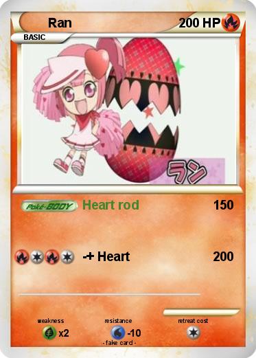 Pokémon Ran 19 19 - Heart rod - My Pokemon Card