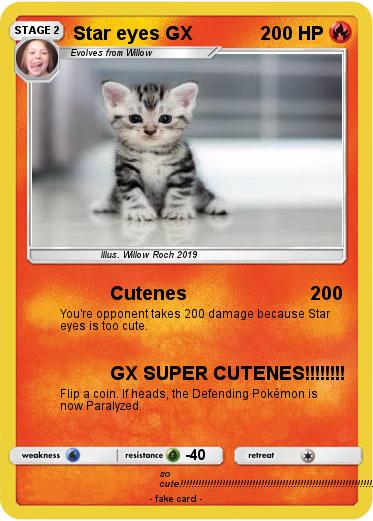 Pokémon star eyes GX - Cutenes - My Pokemon Card