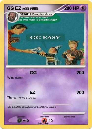 Pokémon GG EZ - GG - My Pokemon Card