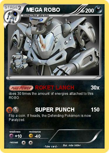 Pokémon MEGA ROBO 3 3 - ROKET LANCH - My Pokemon Card