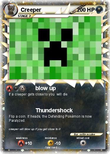Pokémon Creeper 2965 2965 - blow up - My Pokemon Card