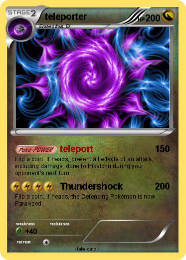 Pokémon teleporter 3 3 - teleport - My Pokemon Card
