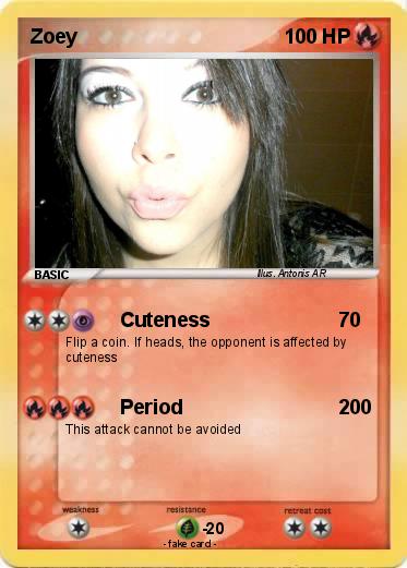 Pokémon Zoey 111 111 - Cuteness - My Pokemon Card