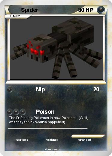 Pokémon Spider 1178 1178 - Nip - My Pokemon Card