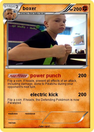 Pokémon boxer 269 269 - power punch - My Pokemon Card