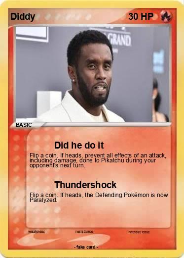 Pokémon Diddy 371 371 - Did he do it - My Pokemon Card