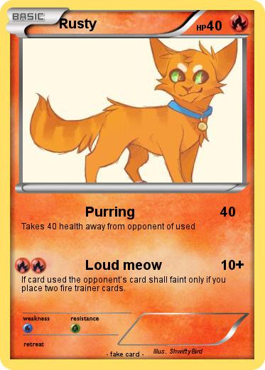 Pokémon Rusty 183 183 - Purring - My Pokemon Card