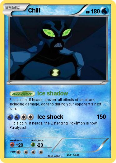 Pokémon Chill 107 107 - Ice shadow - My Pokemon Card