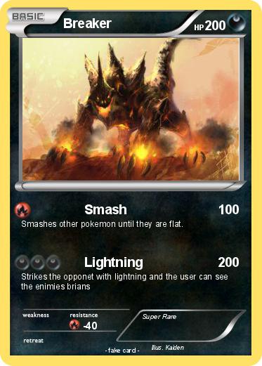 Pokémon Breaker 14 14 - Smash - My Pokemon Card