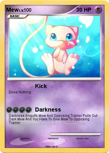 Pokémon Mew 8048 8048 - Kick - My Pokemon Card