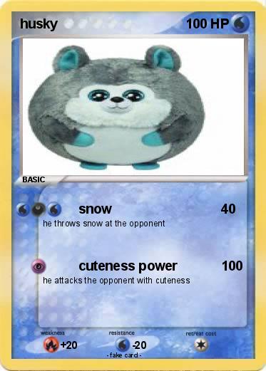 Pokémon husky 275 275 - snow - My Pokemon Card