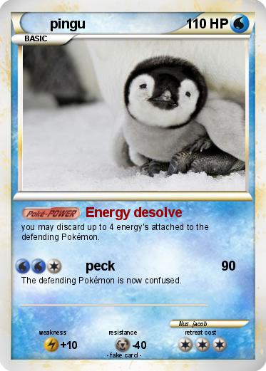 Pokémon pingu 101 101 - Energy desolve - My Pokemon Card