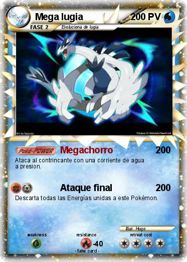 Pokémon Mega lugia 88 88 - Megachorro - Mi carta pokémon