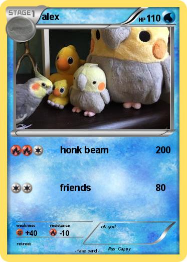 Pokémon alex 2501 2501 - honk beam - My Pokemon Card