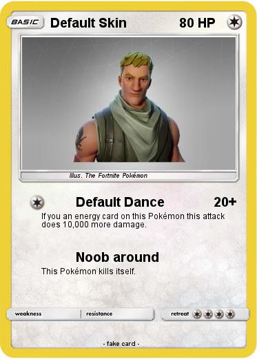 Pokémon Default Skin 64 64 - Default Dance - My Pokemon Card