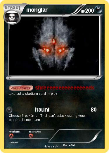 Pokémon monglar - shreeeeeeeeeeeeeeeek - My Pokemon Card