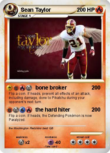 Pokémon Sean Taylor 2 2 - bone broker - My Pokemon Card