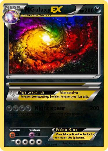 Pokémon Galaxy 896 896 - Night spear - My Pokemon Card