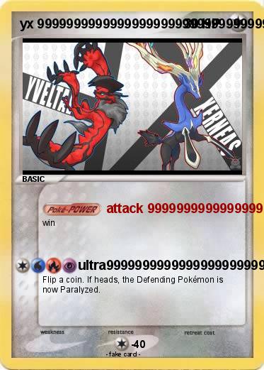 Pokémon yx - attack 999999999999999999999999999999999999999999999999 ...