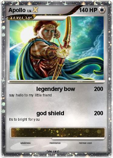 Pokémon Apollo 228 228 - legendery bow - My Pokemon Card