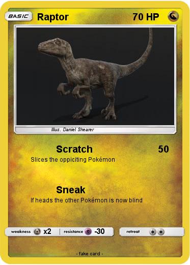 Pokémon Raptor 369 369 - Scratch - My Pokemon Card