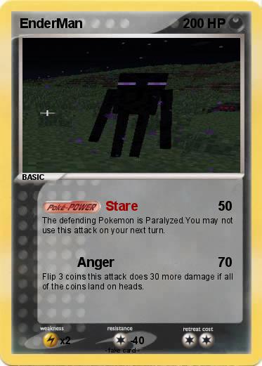 Pokémon EnderMan 1009 1009 - Stare - My Pokemon Card