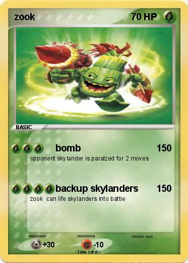 Pokémon zook 84 84 - bomb - My Pokemon Card