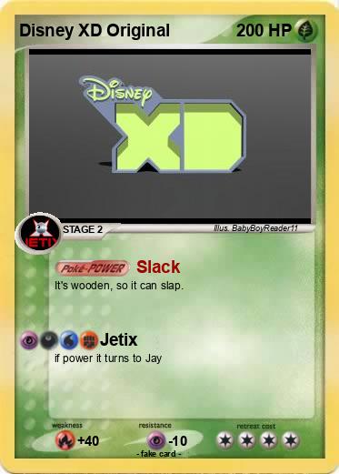 Pokémon Disney XD Original - Slack - My Pokemon Card