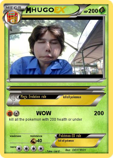 Pokémon HUGO 910 910 - WOW - My Pokemon Card