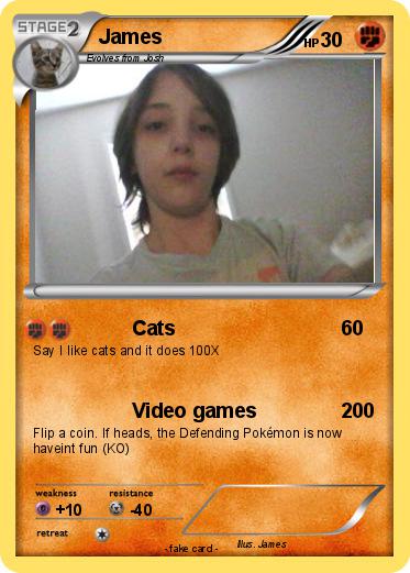 Pokémon James 1506 1506 - Cats - My Pokemon Card