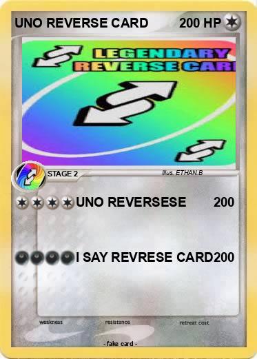 Pokémon UNO REVERSE CARD 113 113 - UNO REVERSESE - My Pokemon Card