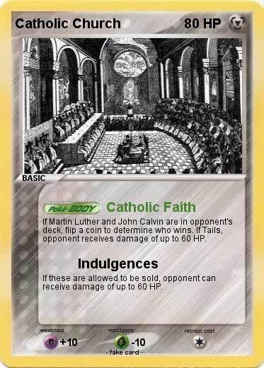 Pokémon Catholic Church 1 1 - Catholic Faith - My Pokemon Card