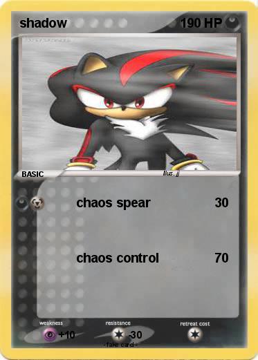 Pokémon shadow 11540 11540 - chaos spear - My Pokemon Card